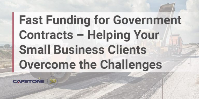 Fast Funding for Government Contracts – Helping Your Small Business ...